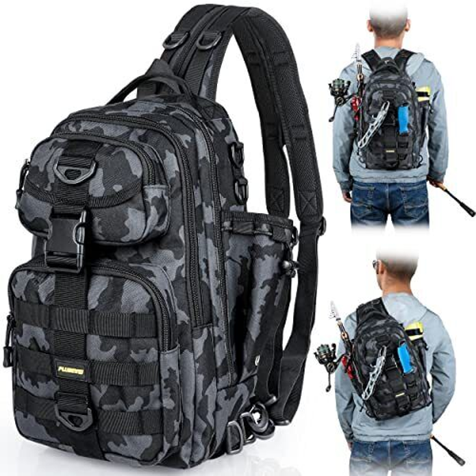PLUSINNO Fishing Backpack Tackle Bag Review